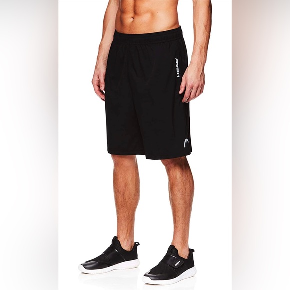 Head | Shorts | Head Mens Break Point Mesh Insert Workout Gym Running ...